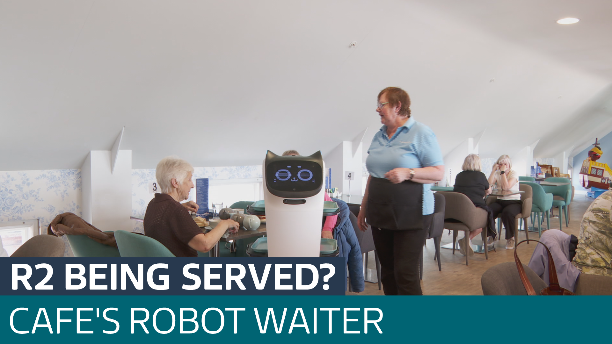 Robot waiter becomes newest member of staff at cafe in Cumbria - Latest ...