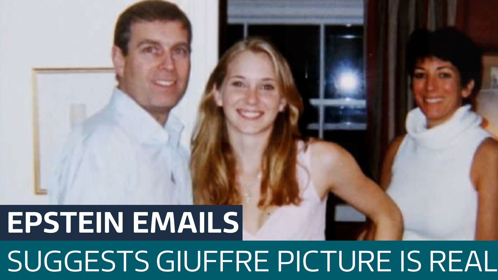 Epstein files: Documents imply Andrew and Virginia Giuffre picture is ...
