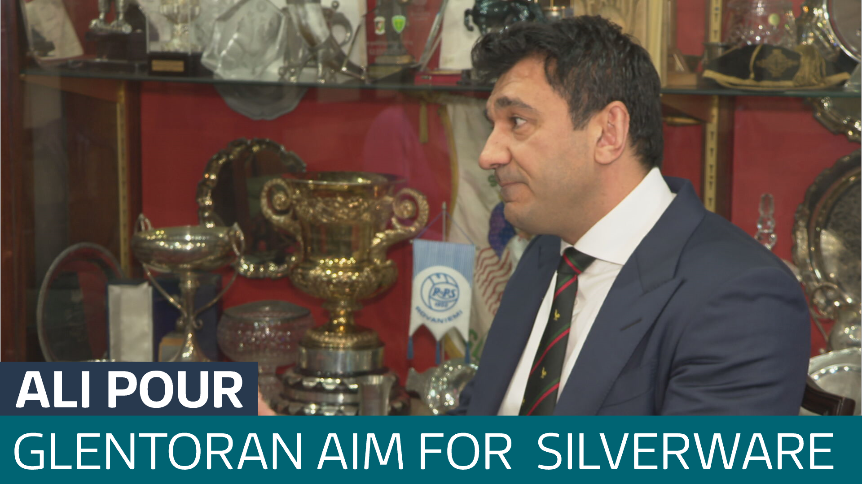 Ali Pour aims to end Glentoran's league title drought - Latest From ITV ...