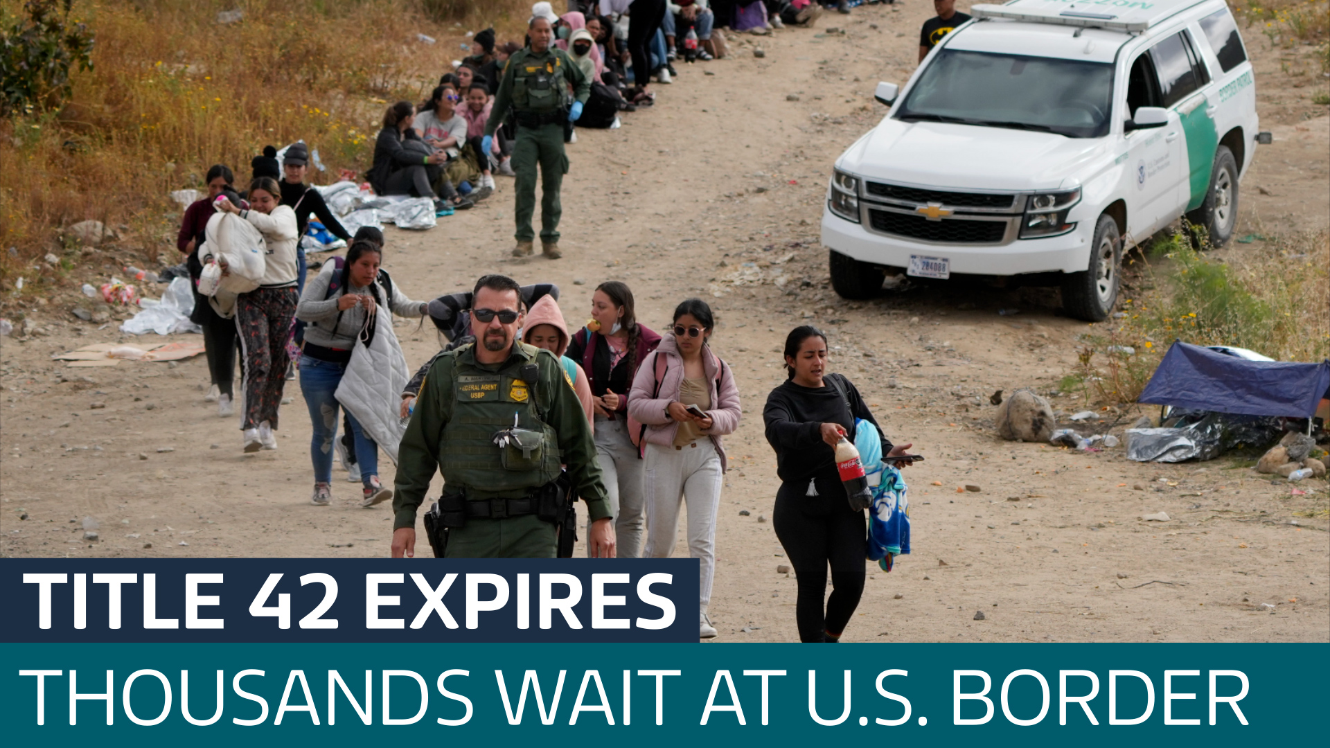 Hope and desperation at the U.S.-Mexico border as border policy expires ...
