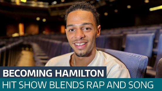 Behind the scenes of 'Hamilton' as it arrives in the West Country ...