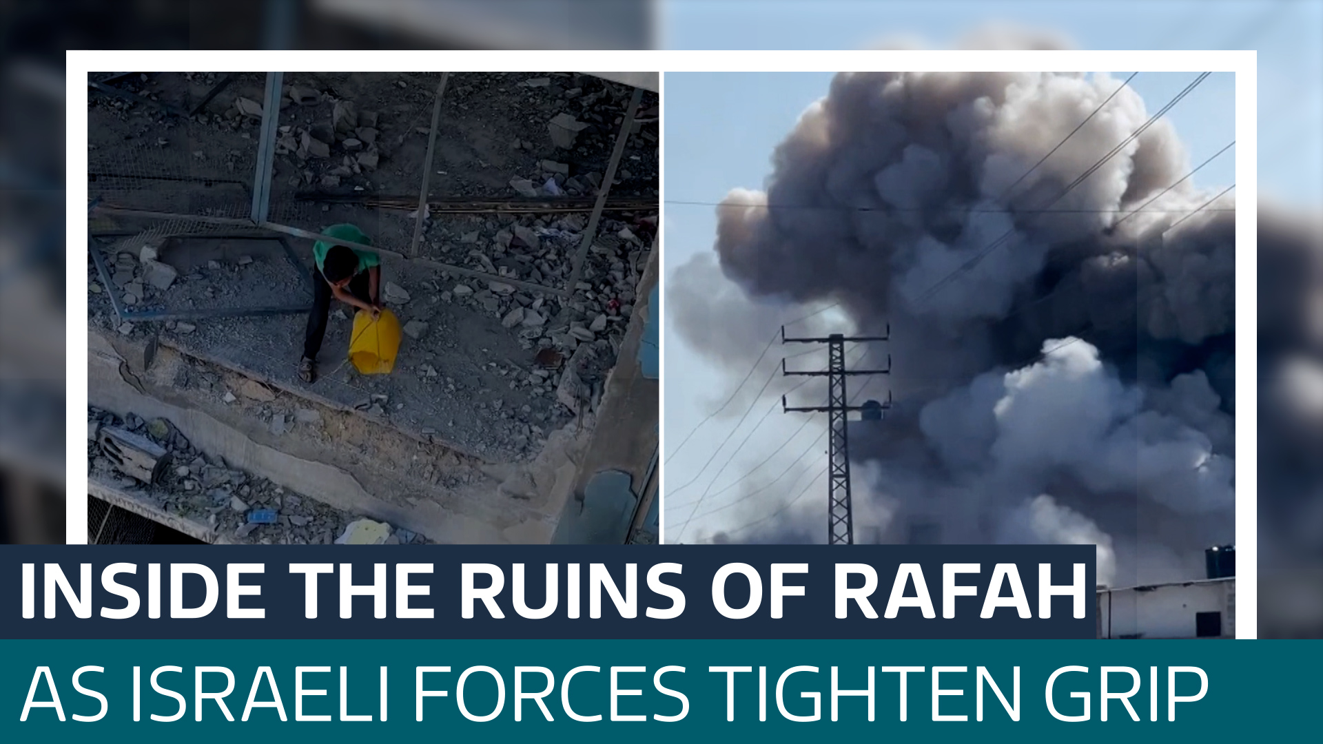 Desperate families struggling to survive in Rafah's ruins as Israeli ...