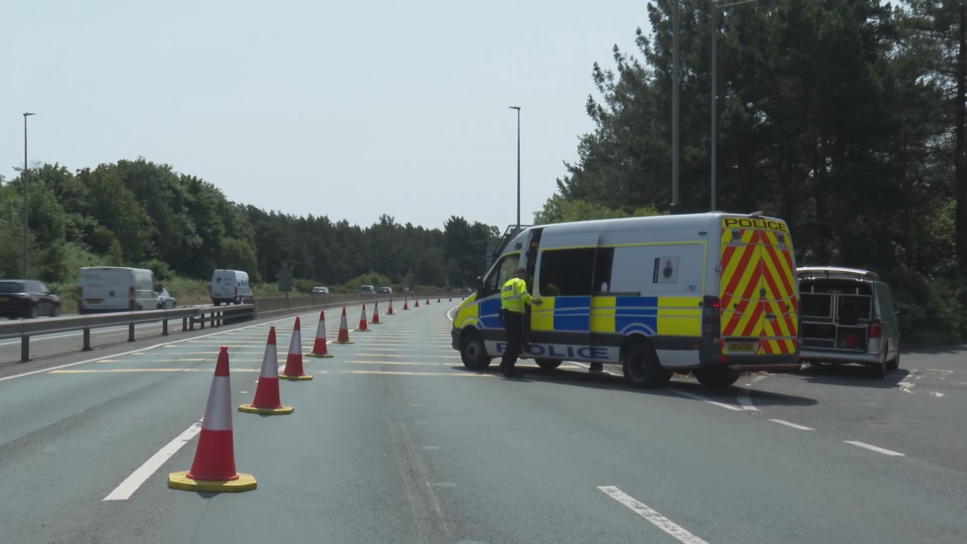 Man charged after man dies and two injured in A338 car crash | ITV News ...
