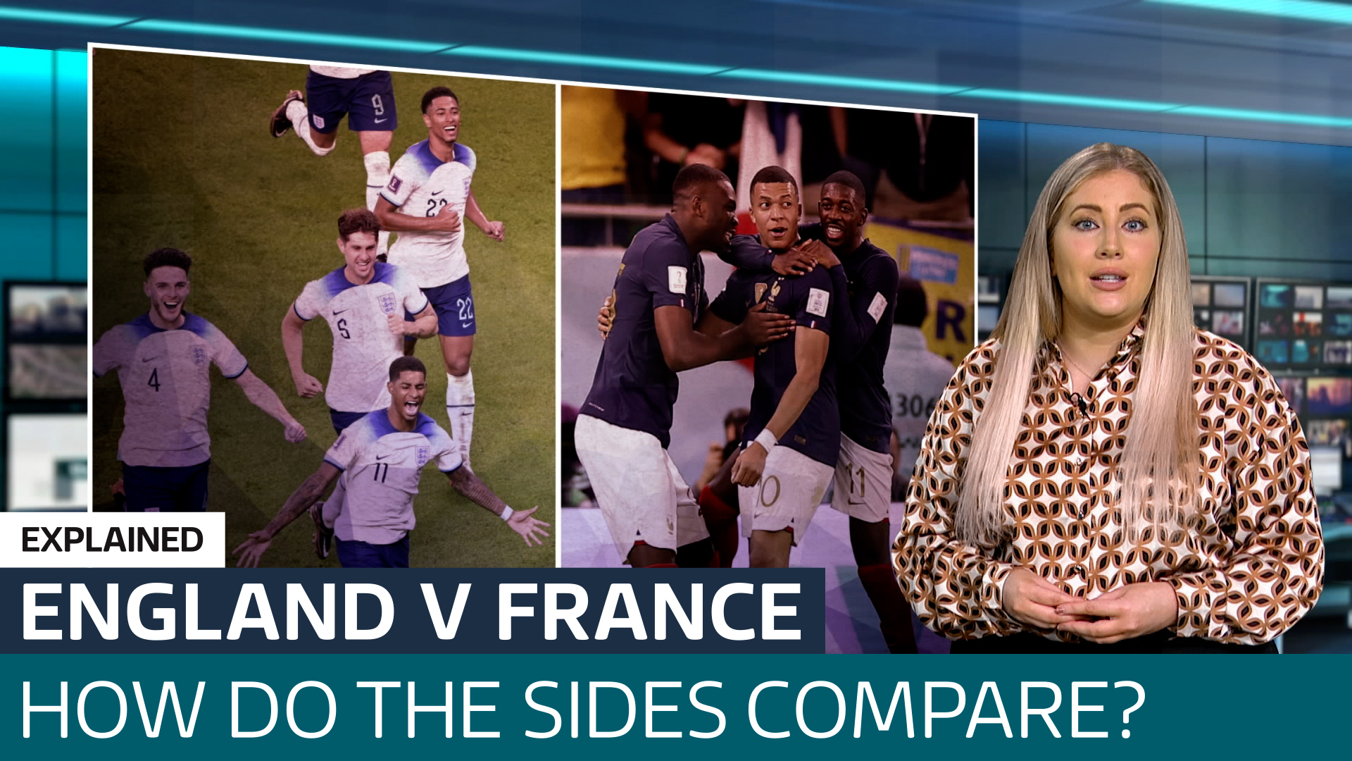 How do England match up against reigning world champions France ...