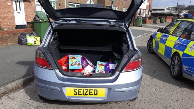 Hundreds of pounds worth of stolen Easter eggs and alcohol discovered ...
