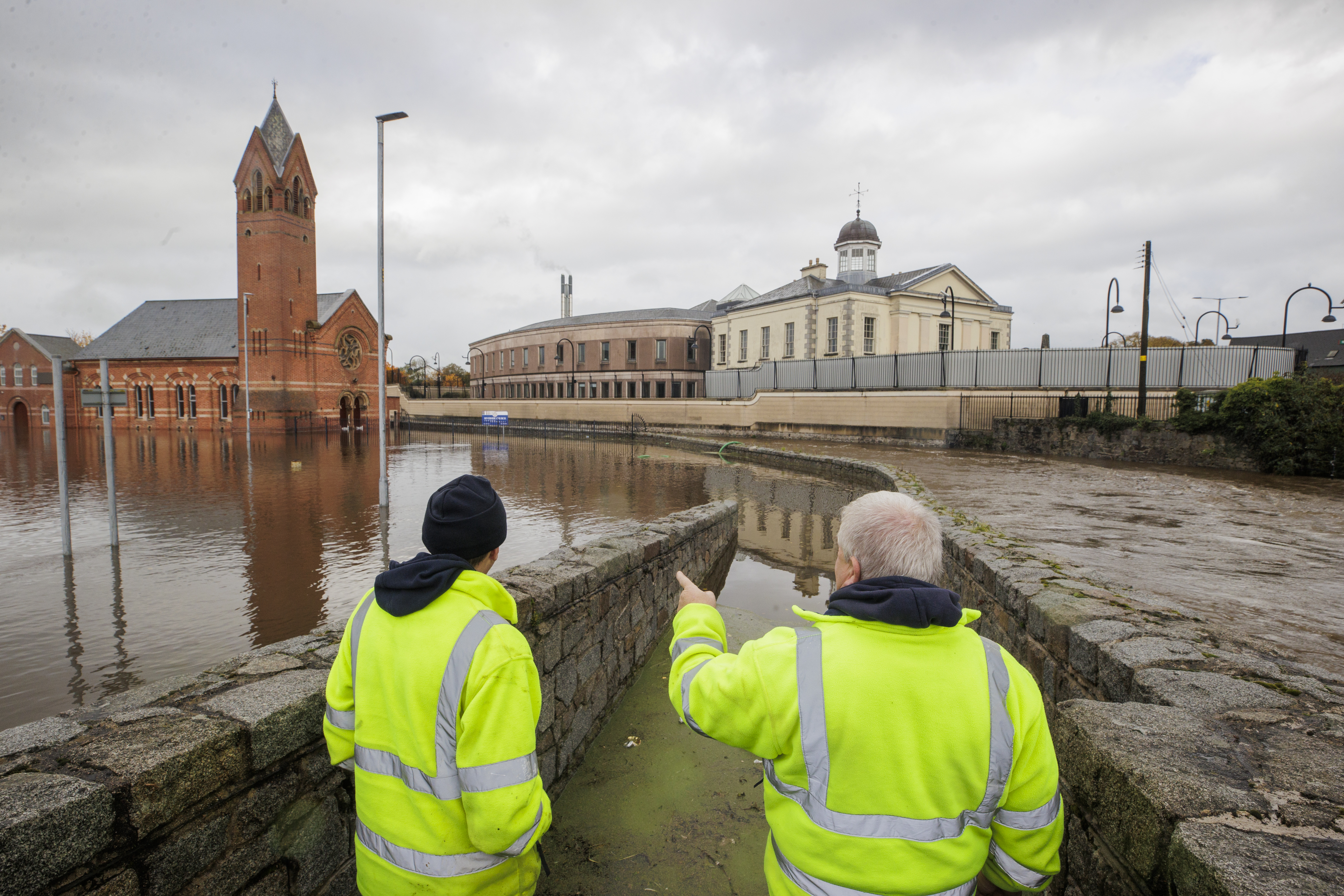 Sections of Newry under water as flooding hits Northern Ireland | UTV ...