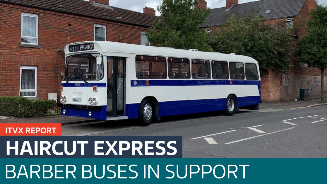 Barber who turned life around helping support others in vintage bus ...