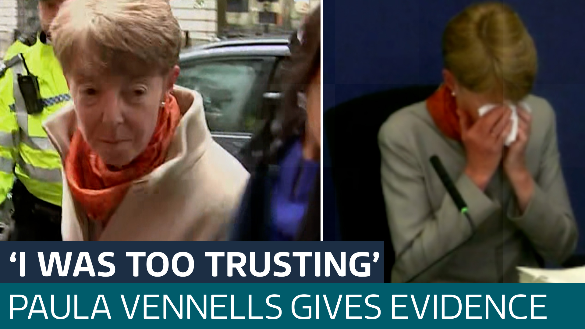 Ex-Post Office boss Paula Vennells cries as she gives evidence at ...