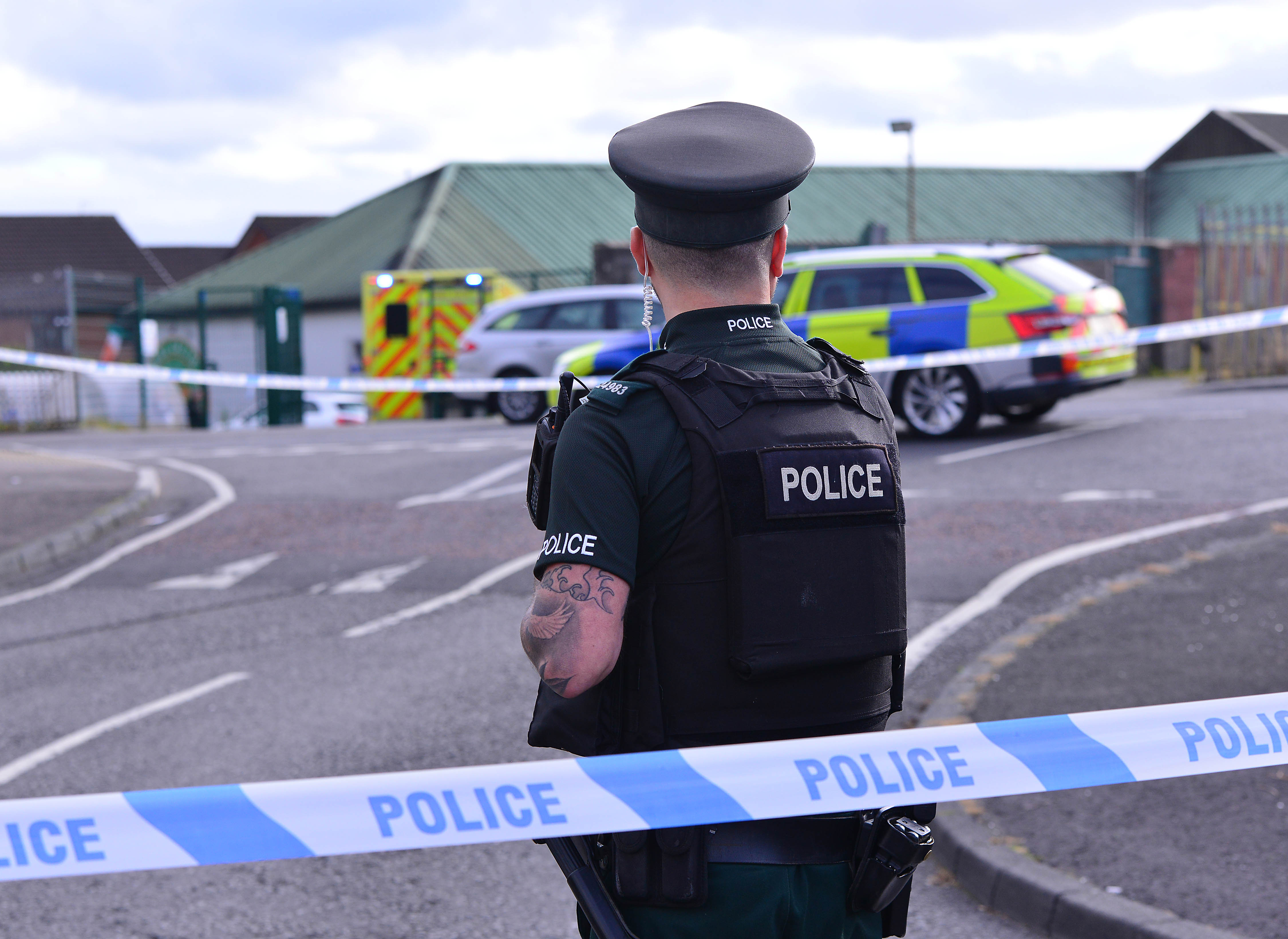 Police at scene of fatal shooting at west Belfast social club | UTV ...