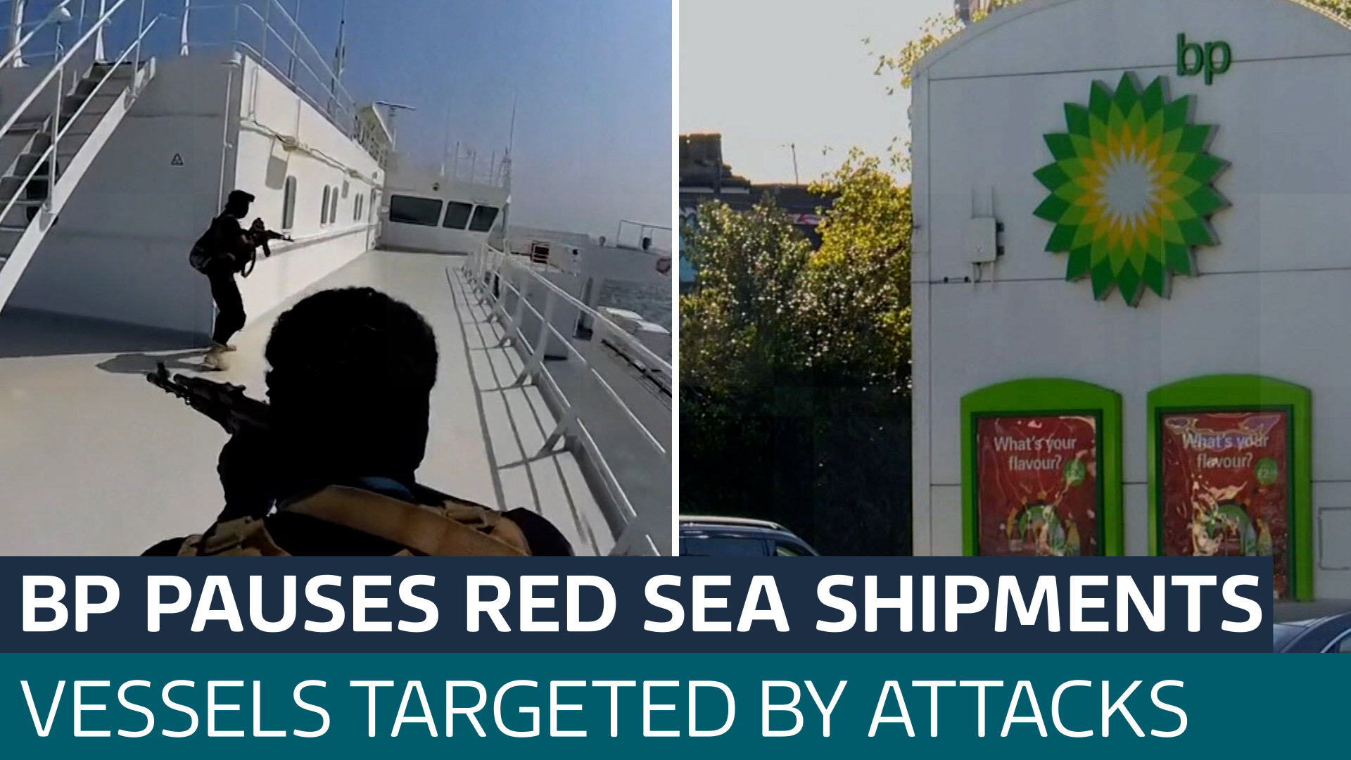 BP pauses oil shipments through Red Sea after attacks by Iran-backed ...