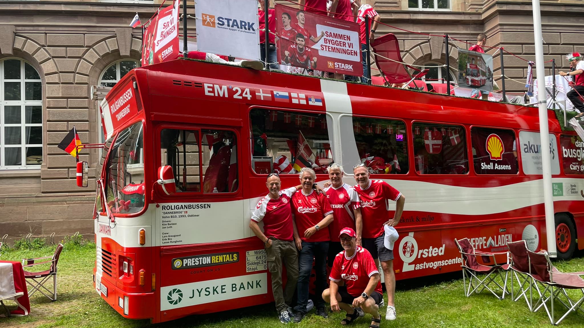 England fans offered free beer aboard Denmark's 'anti-hooligan' bus ...