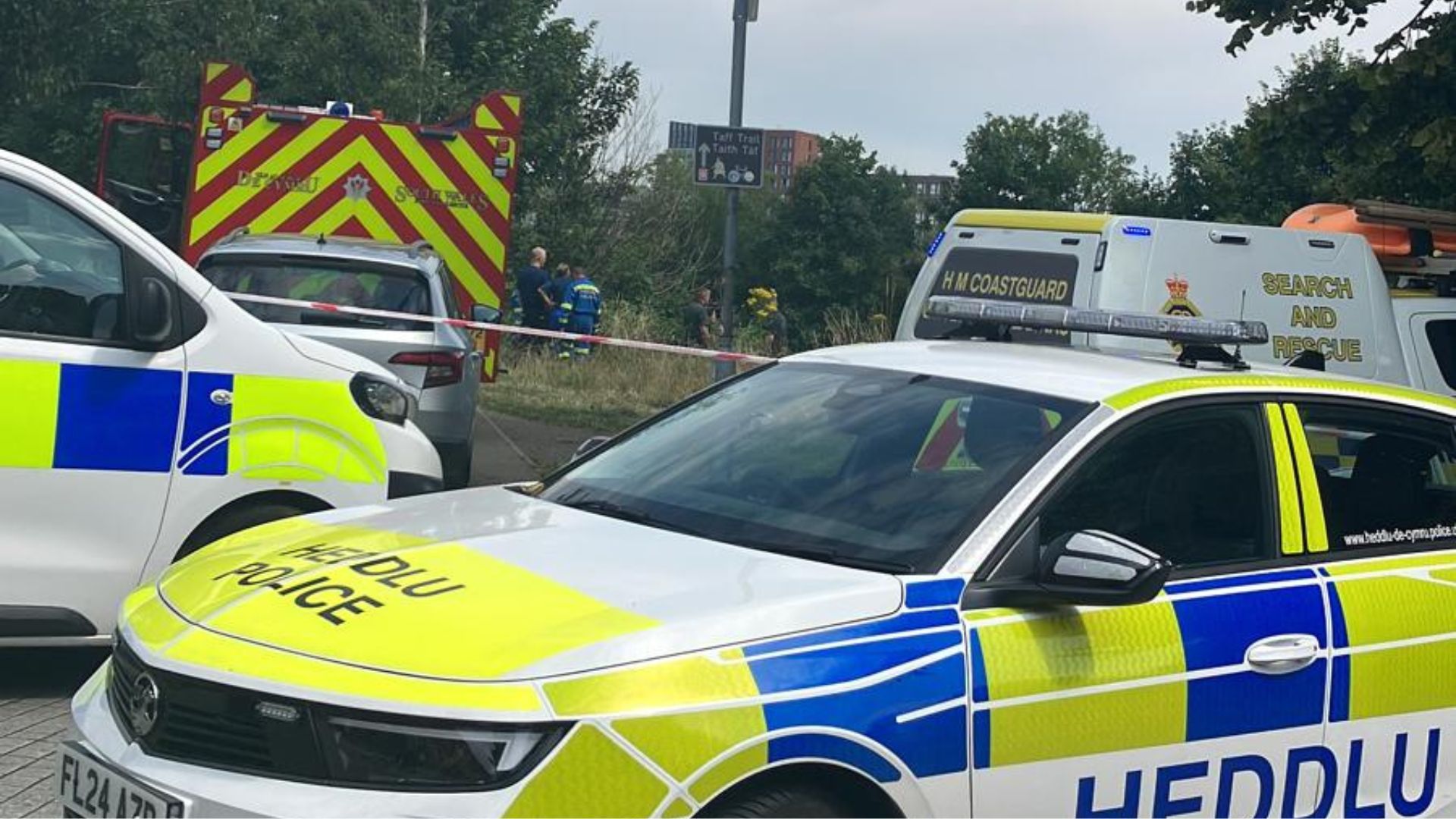 South Wales Police confirm body found in the River Taff close to ...