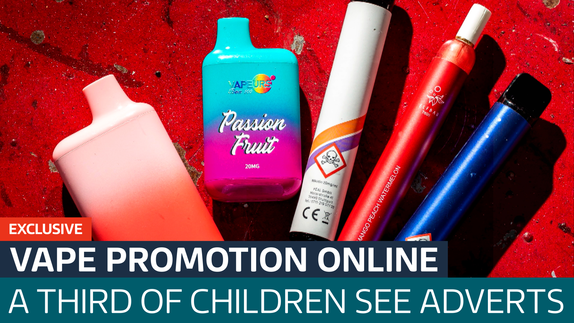 Exclusive figures reveal a third of children being exposed to vape ...