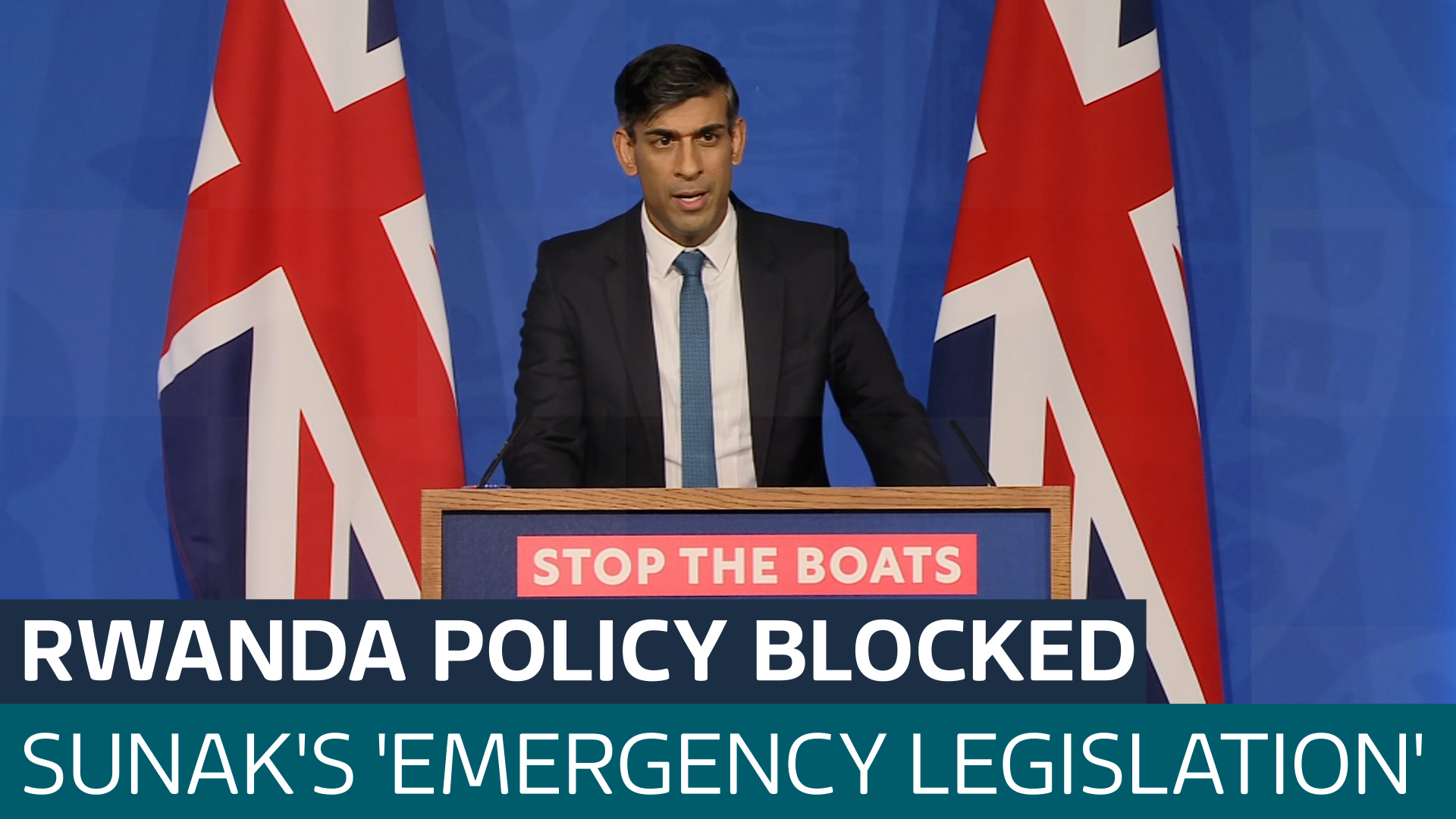 Sunak announces 'emergency legislation' after Rwanda policy blocked by ...