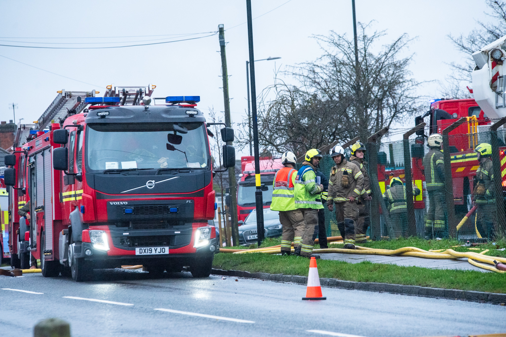 Shady Lane fire: Sixty firefighters tackle 'significant' blaze at ...