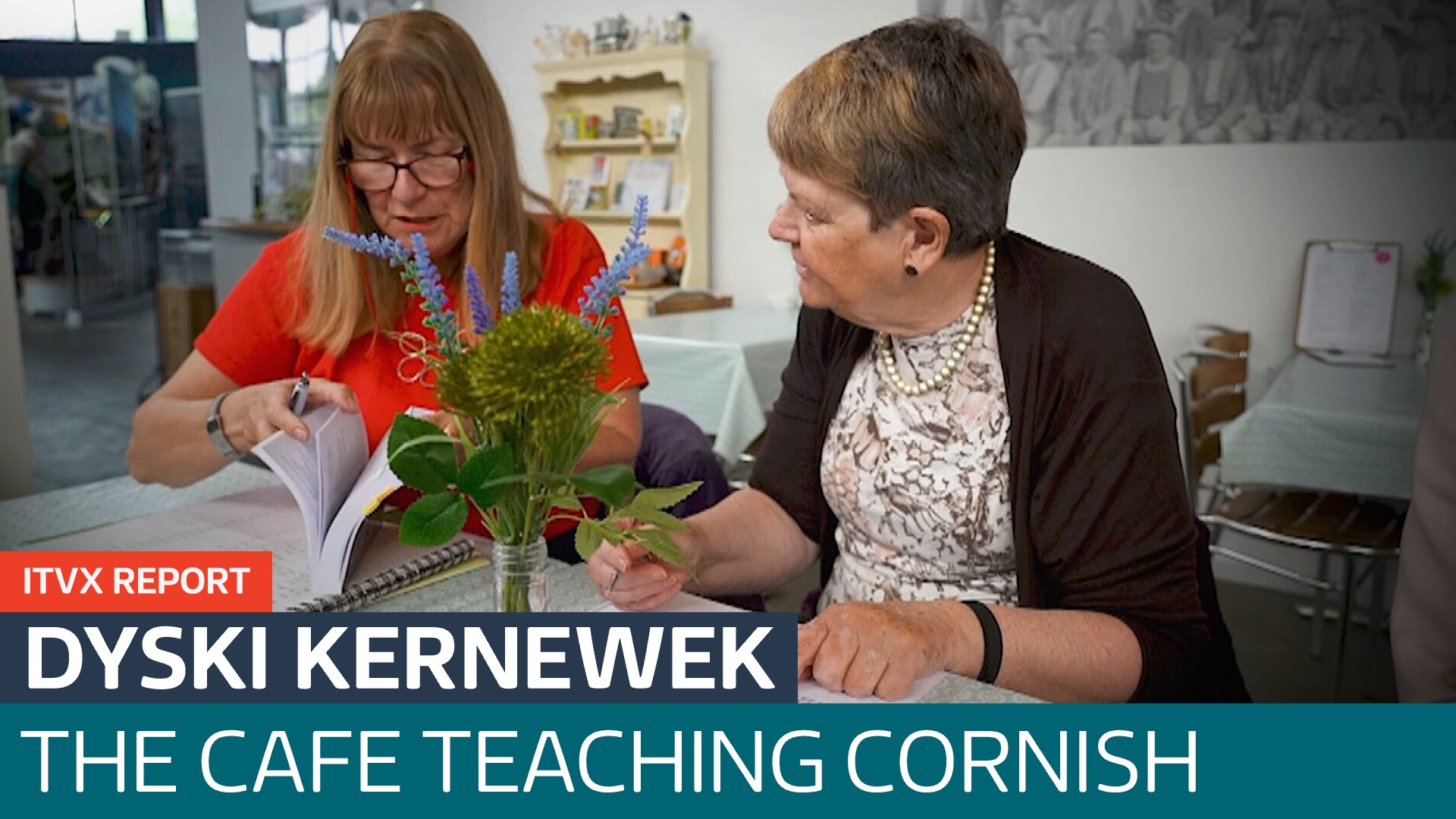 The cafe where people get to learn the Cornish language of Kernewek ...