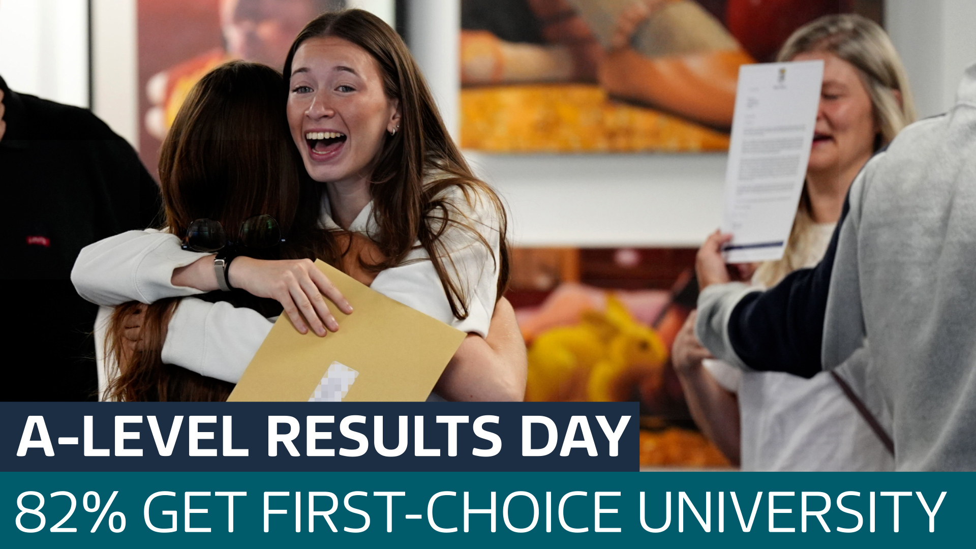 Record number of students get into first-choice university as A-level ...