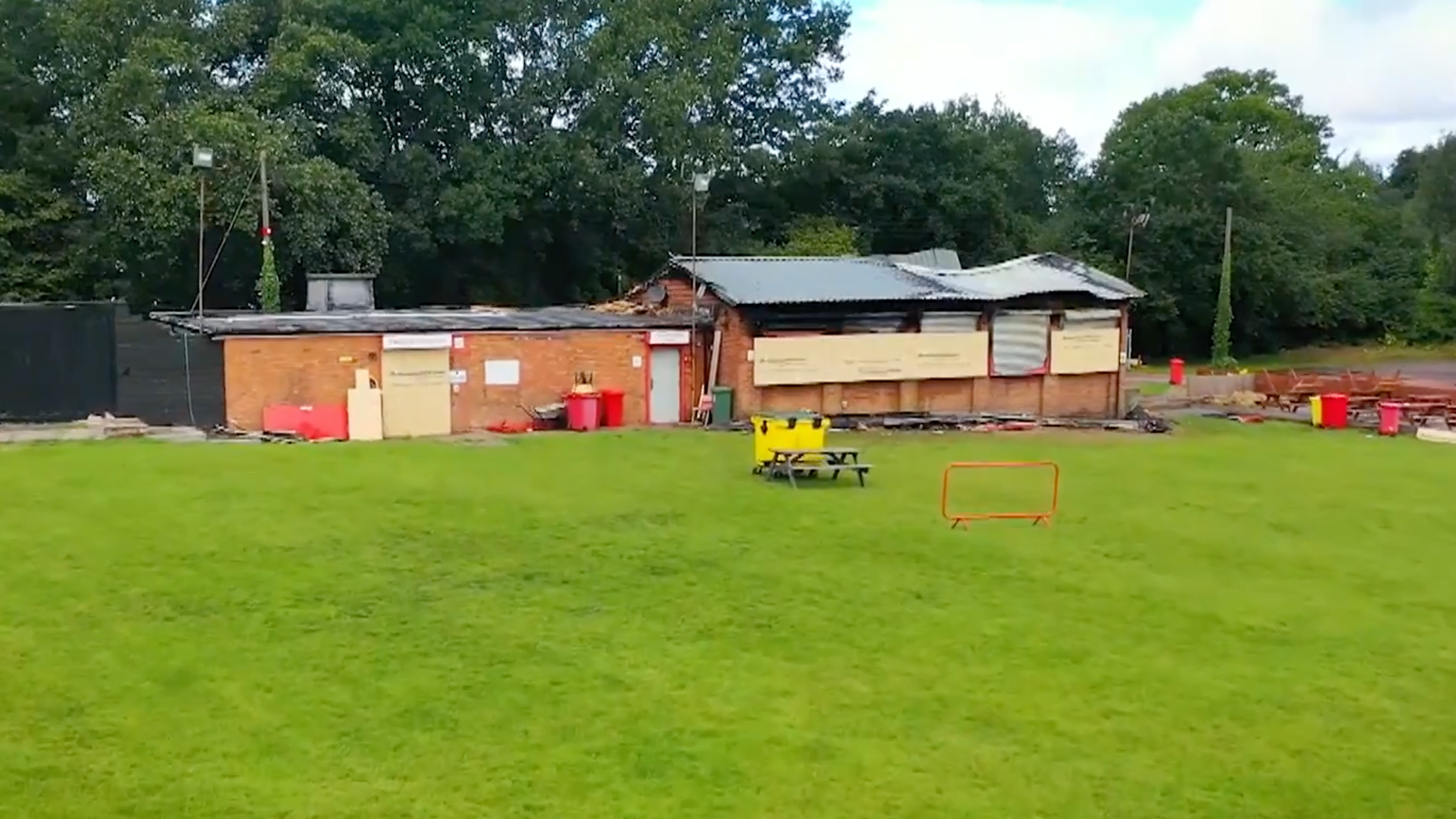 More than £7k raised for Solihull's Hampton FC after fire destroyed ...