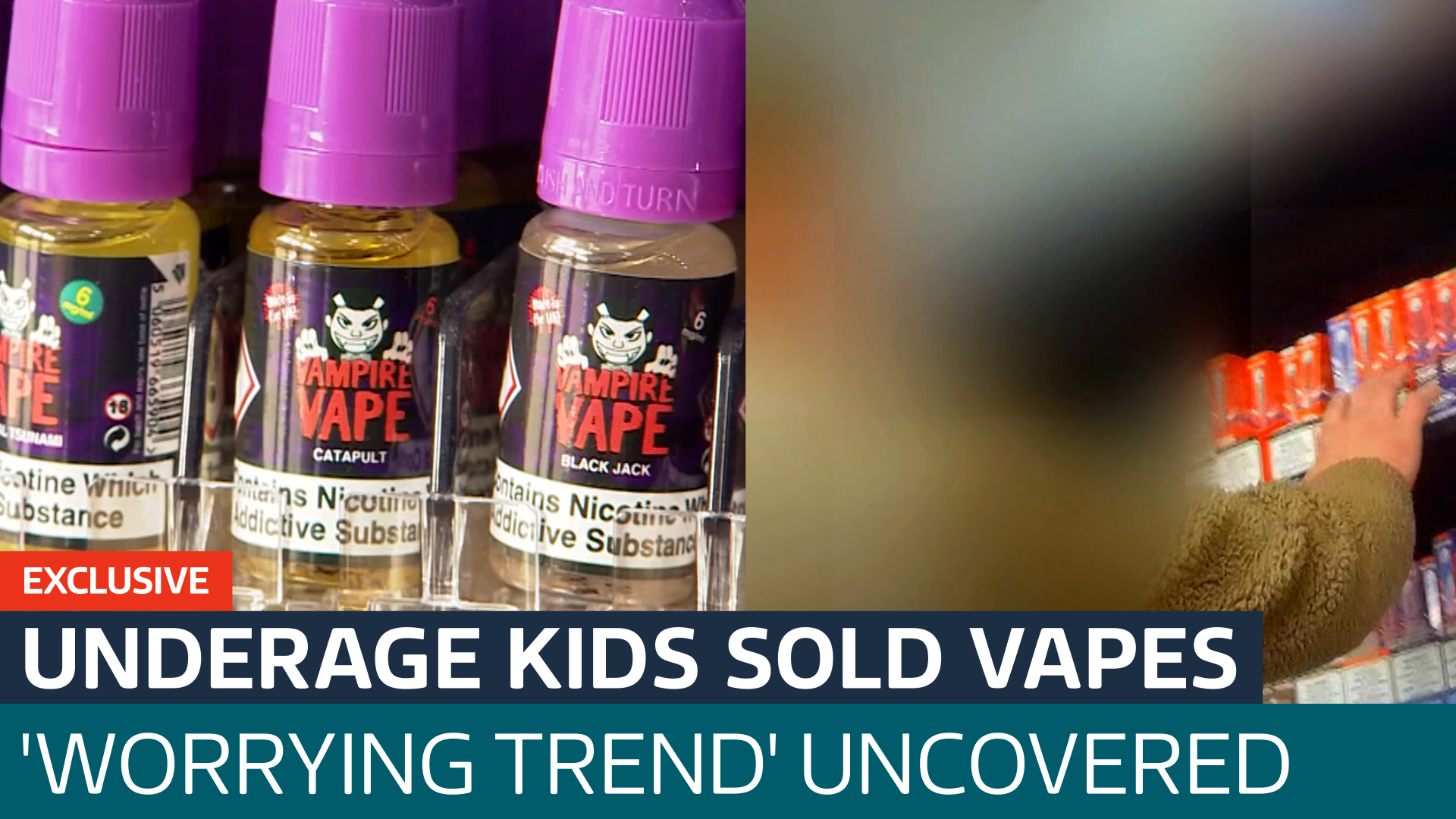 Undercover footage reveals 'worrying trend' of underage teens being ...