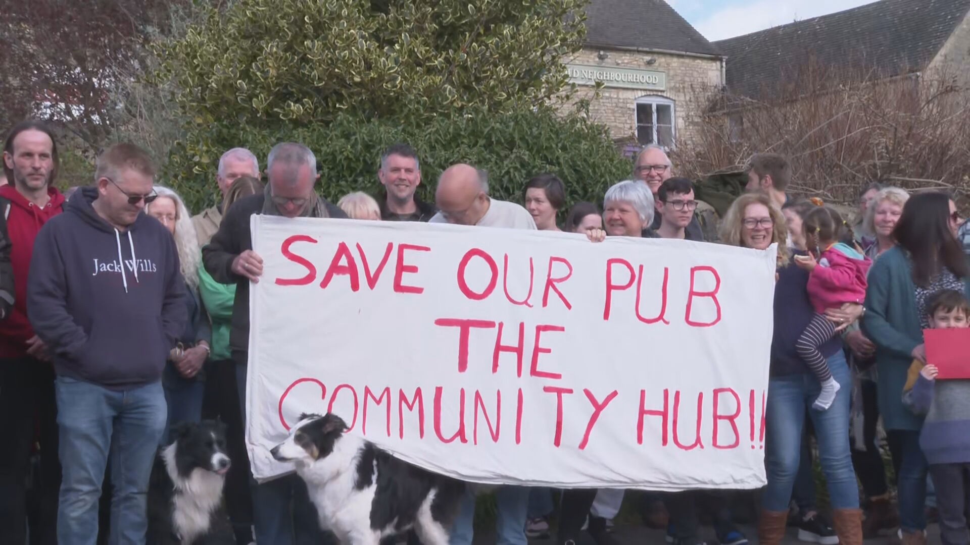 Locals unite in bid to save 170-year-old Gloucestershire pub | ITV News ...
