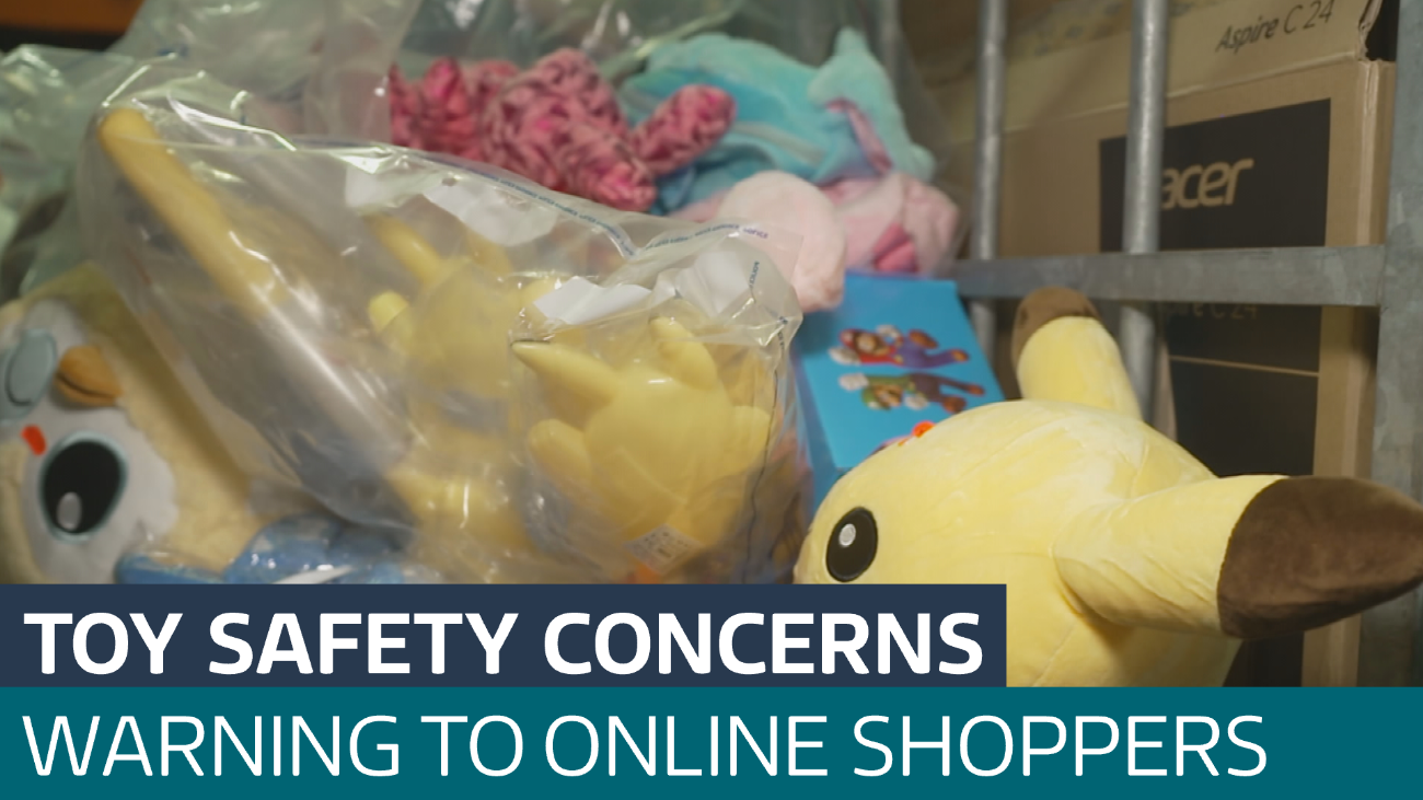 Shoppers warned of illegal toys sold online - Latest From ITV News
