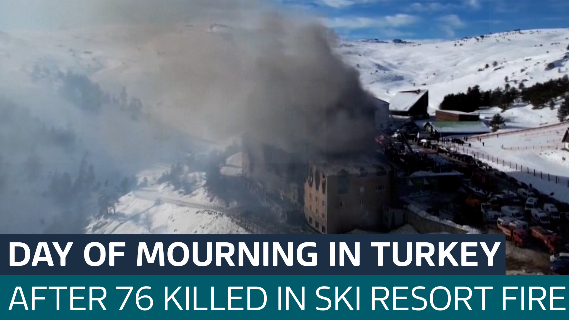 Turkey declares day of national mourning after 76 killed in ski resort ...