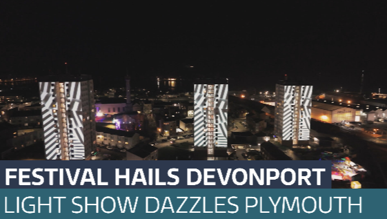 A festival of light named Dazzle celebrated the 200th anniversary of ...