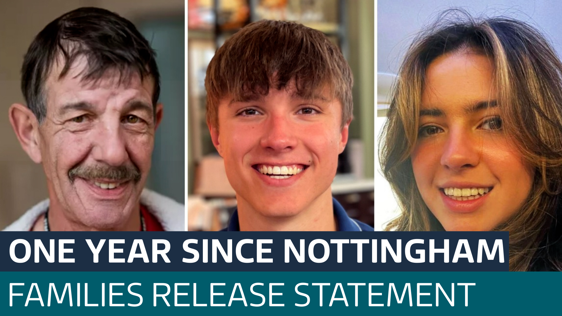 Families of Nottingham attack victims issue statement one year on from ...