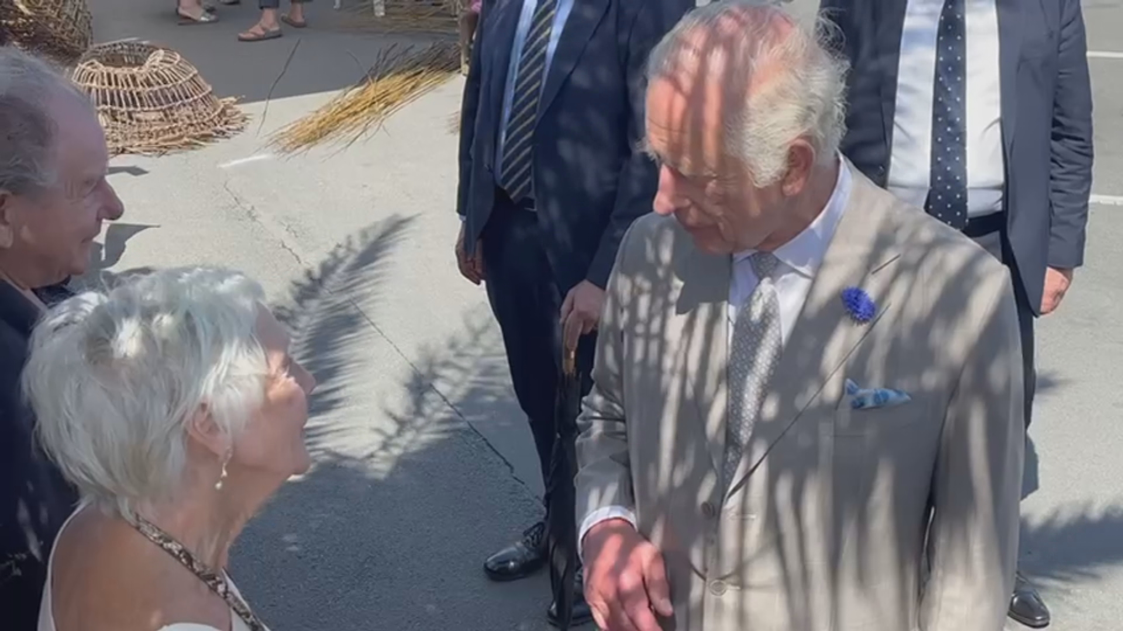 'We used to dance the polka': King Charles III bumps into childhood ...