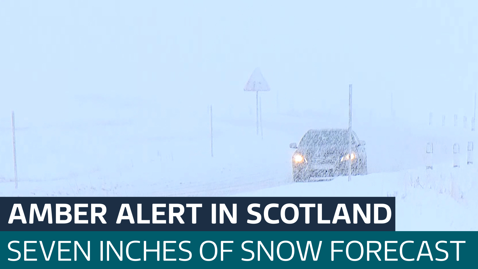 Amber alert for snow in place for large areas of northern Scotland ...