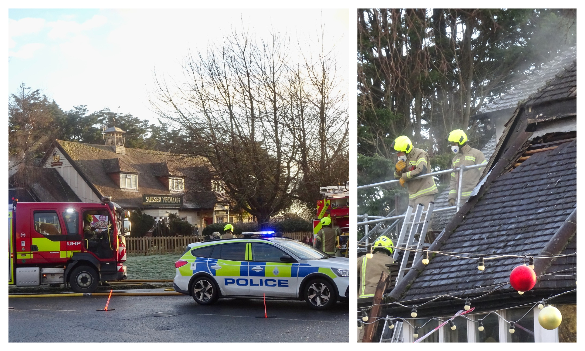 Pub fire may have been started deliberately, police say | ITV News Meridian