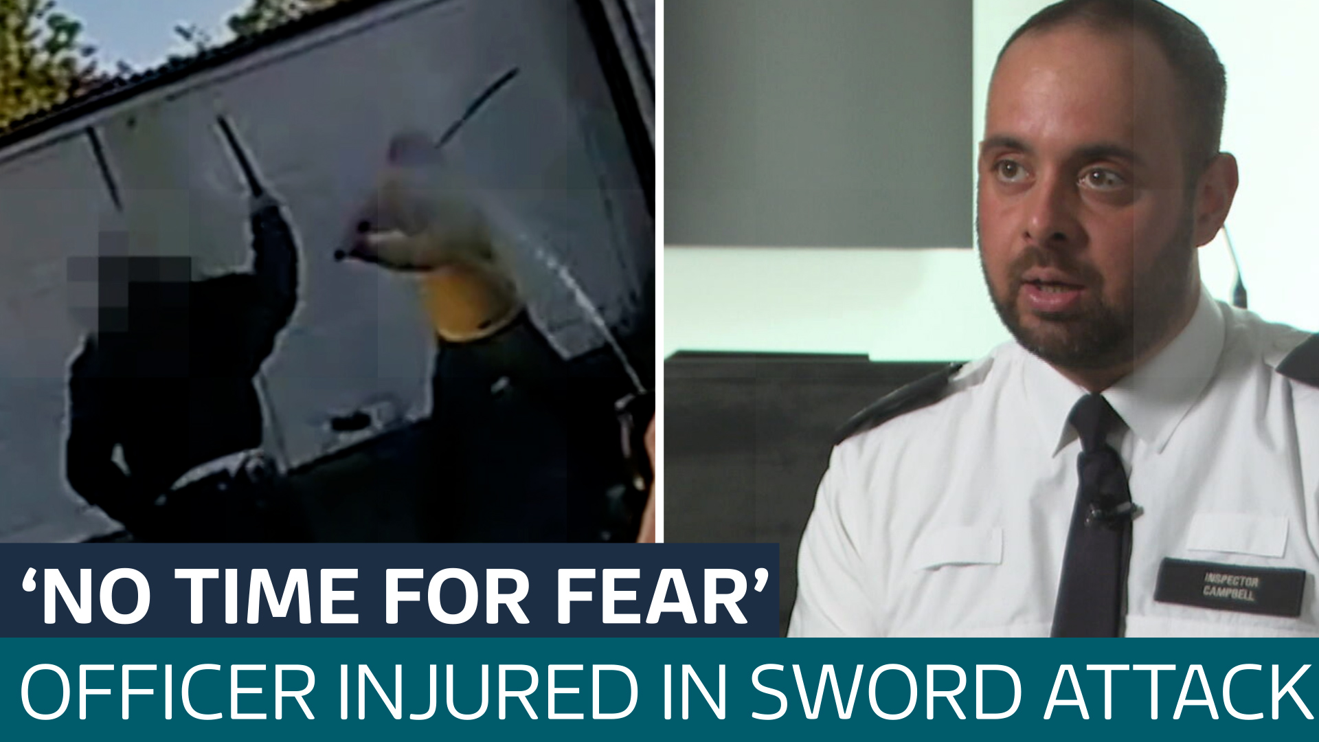 Police Inspector who was injured fighting Hainault attacker said there ...