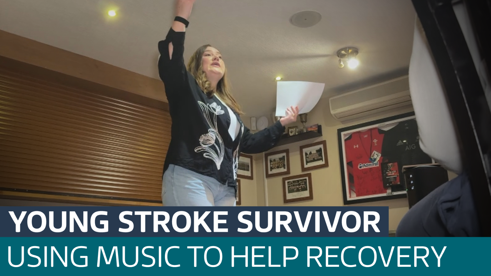 Young woman leads support choir after stroke at 20 years old - Latest ...