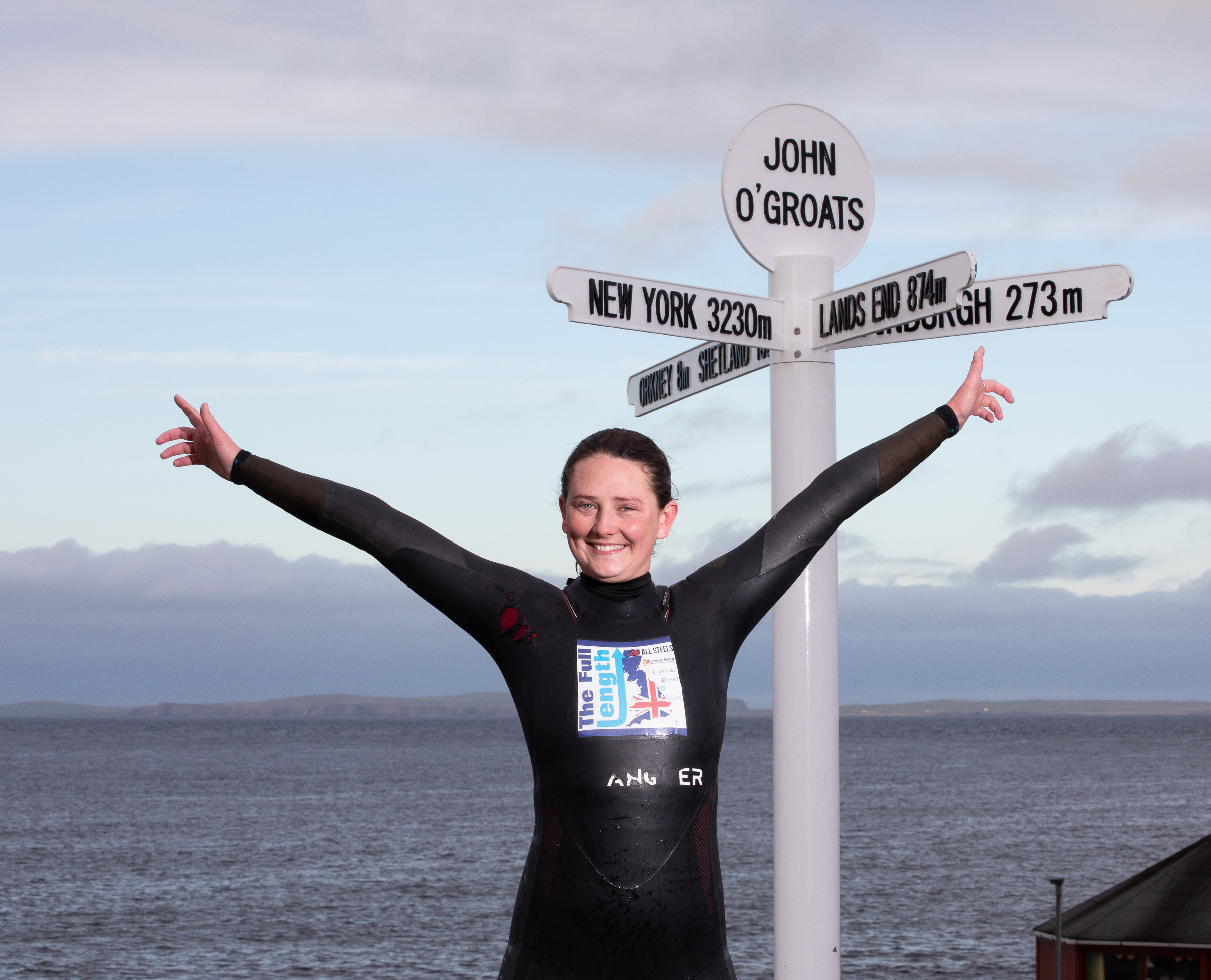 Record breaker: North Yorkshire 23-year-old becomes first woman to swim ...