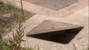 Children warned of 'death or injury' as manhole covers are removed in ...