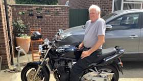 Meet Les, who's still biking 70 years after buying his first motorbike ...