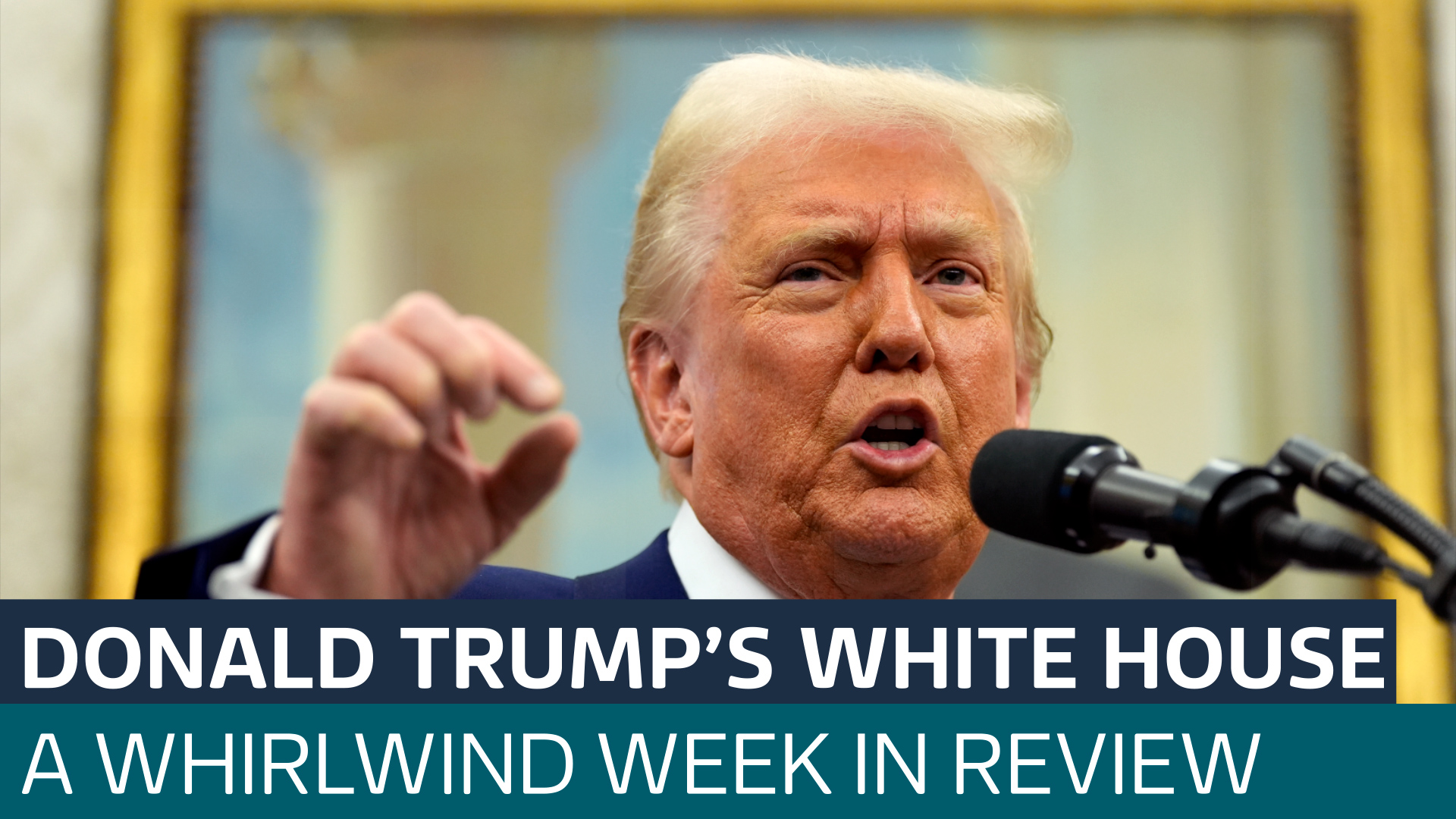 US correspondent's four-minute wrap of another whirlwind week under ...