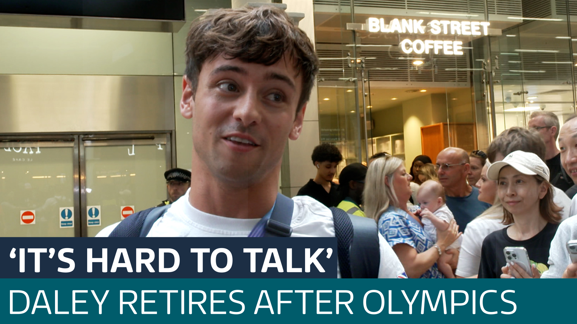 Emotional Tom Daley announces retirement from diving - Latest From ITV News