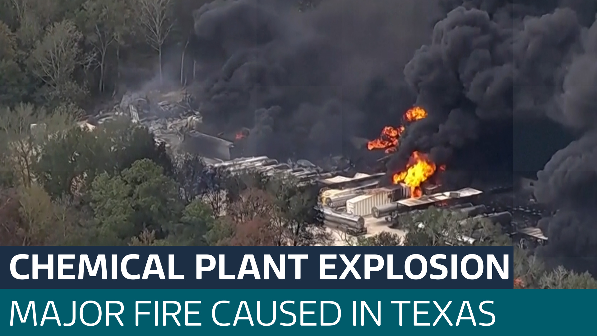 Huge explosion at Texas chemical plant as nearby residents told to stay ...