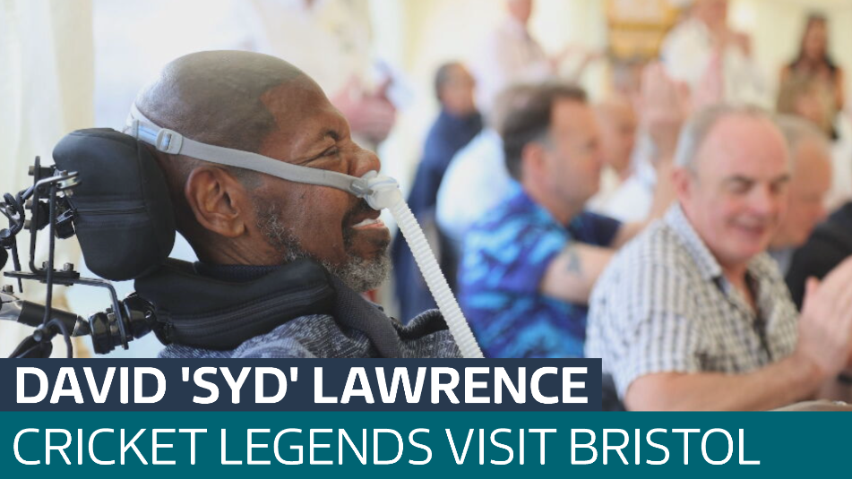David 'Syd' Lawrence and other cricket legends raise awareness for ...