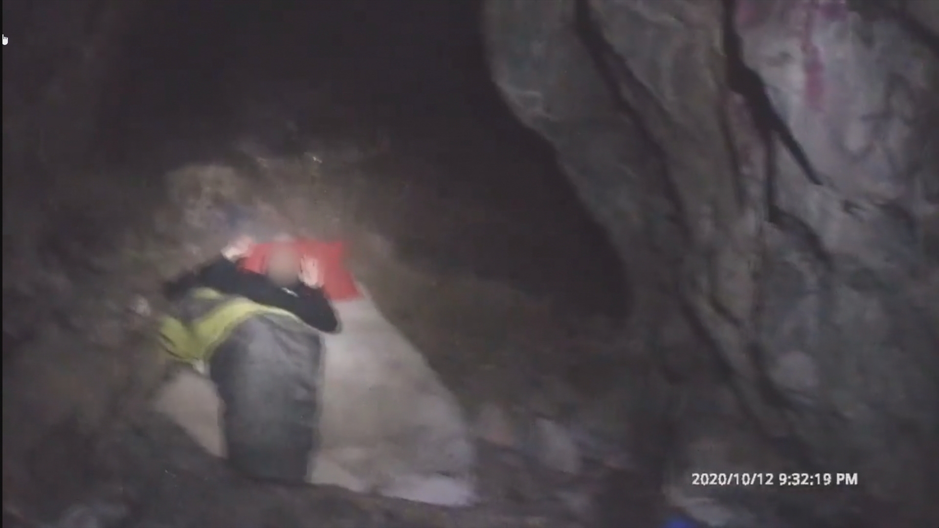 Police dog sniffs out man wanted from prison hiding in a cave | ITV ...