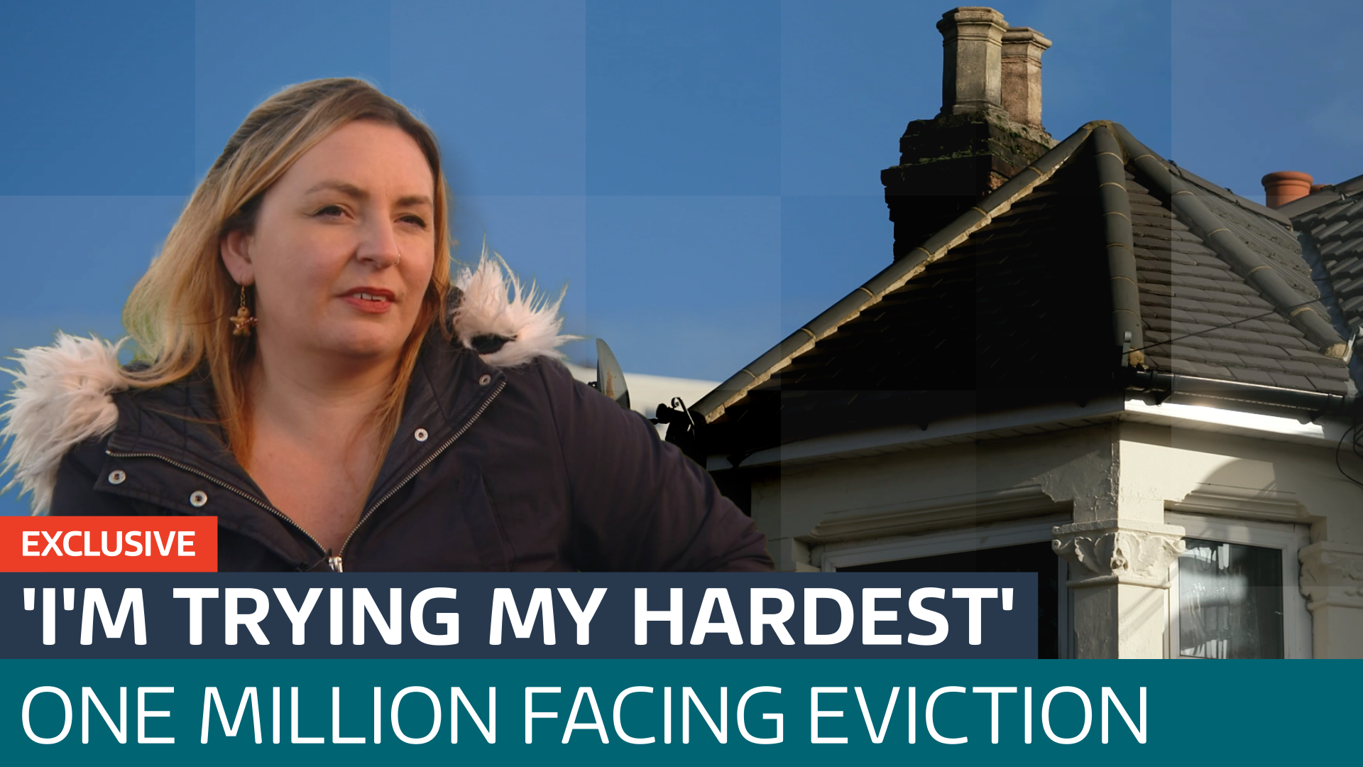 Almost a million people fear the looming threat of eviction this winter ...