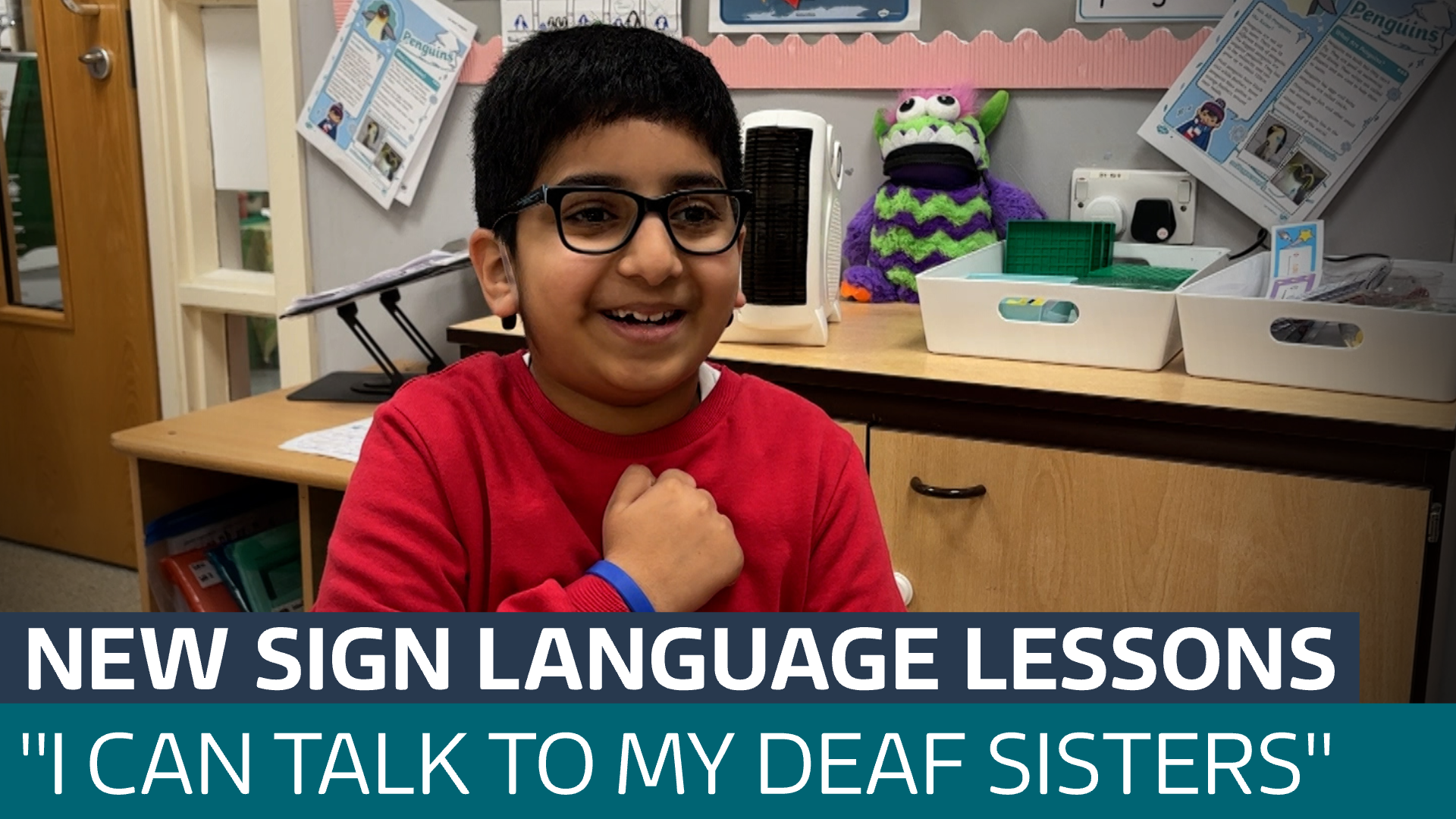 2000 schools sign up for new lessons in sign language - Latest From ITV ...