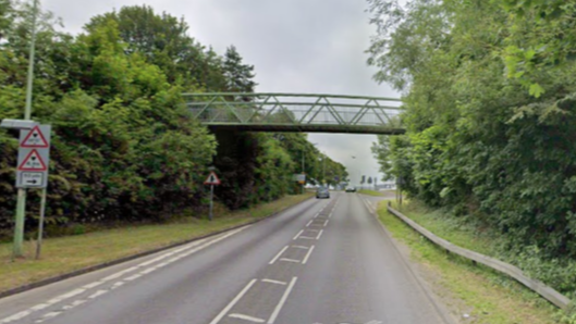 Suffolk Police appeal after concrete thrown off bridge hits car | ITV ...