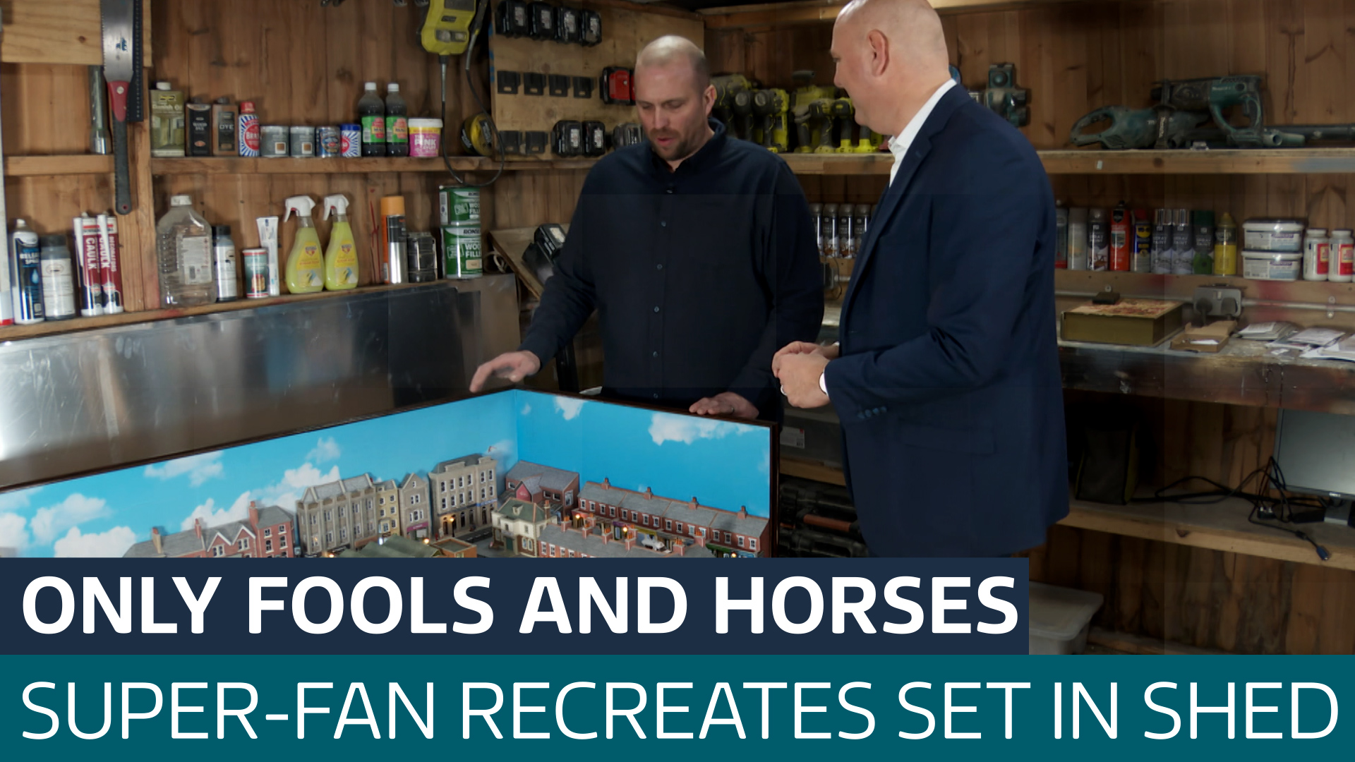 Only Fools and Horses super-fan creates sitcom set in his shed - Latest ...