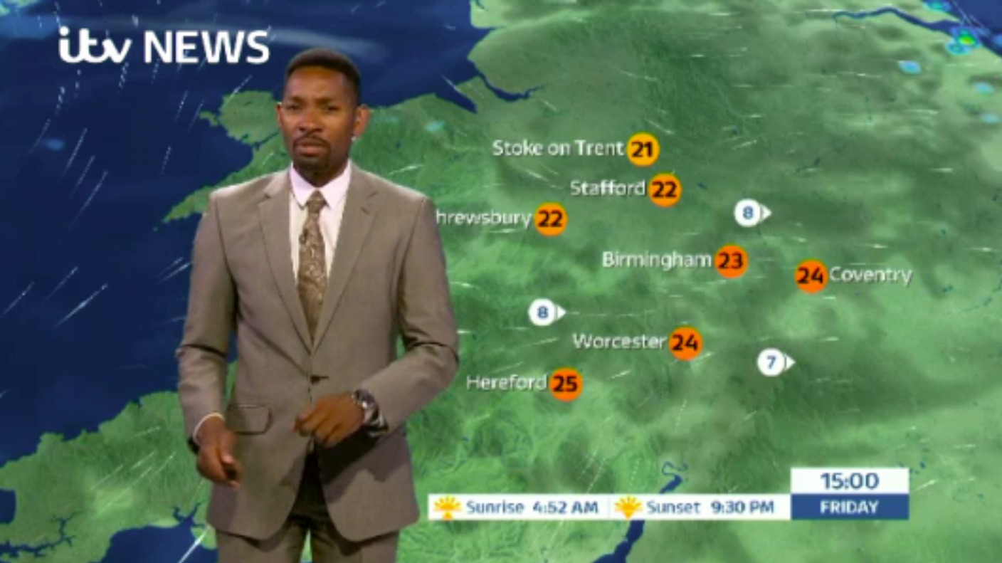 West Midlands Weather: A muggy night | ITV News Central