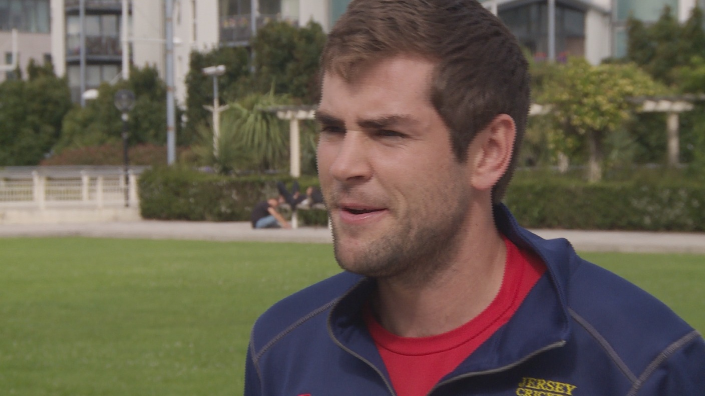 Perchard 'honoured' to be Jersey's new cricket captain | ITV News Channel