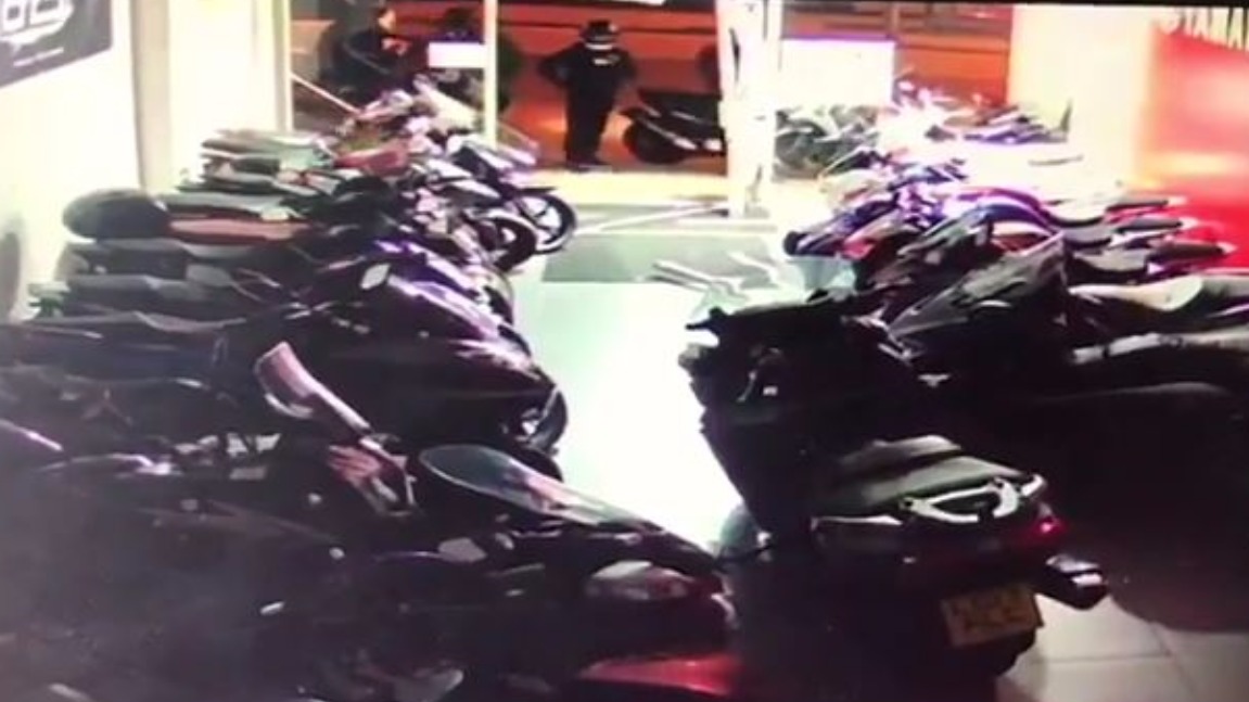 One of the world's rarest bikes stolen after gang smashes its way into ...