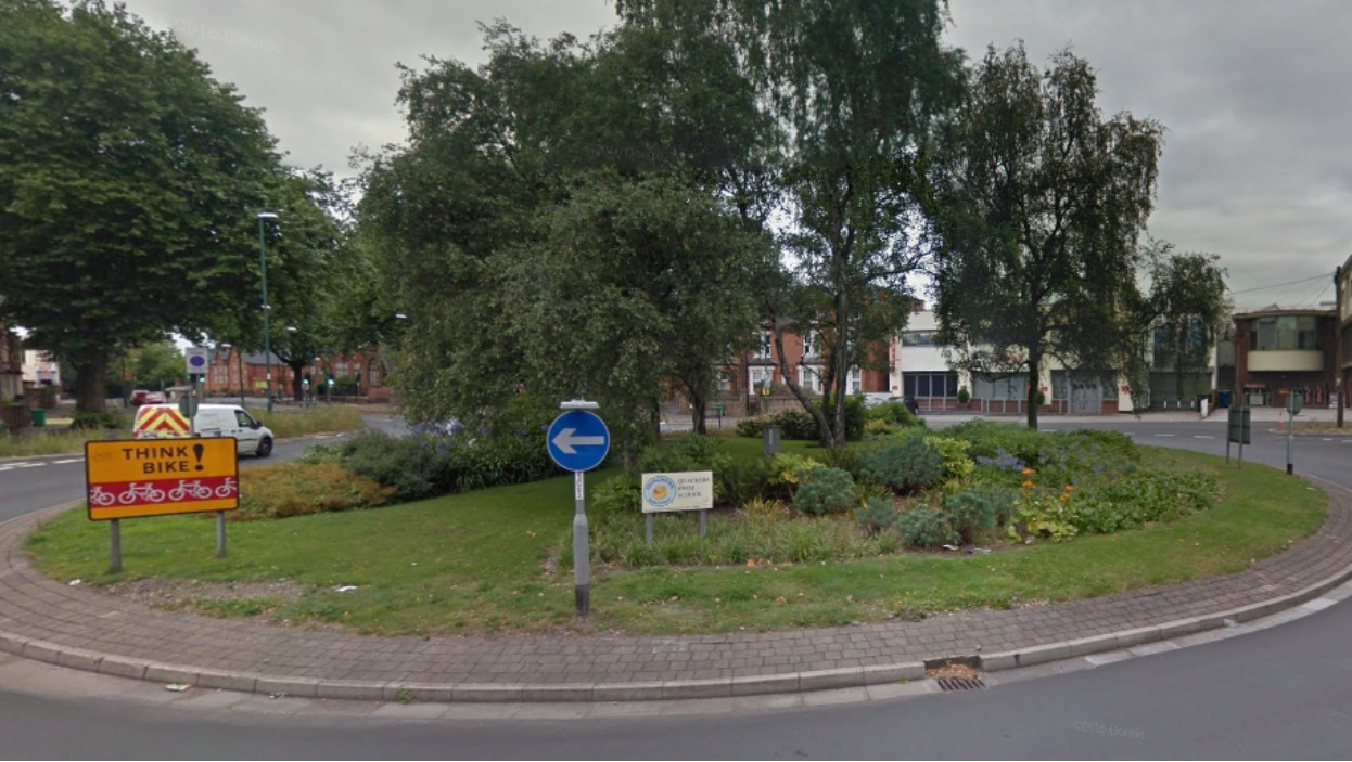 Work begins on city centre roundabout | ITV News Central