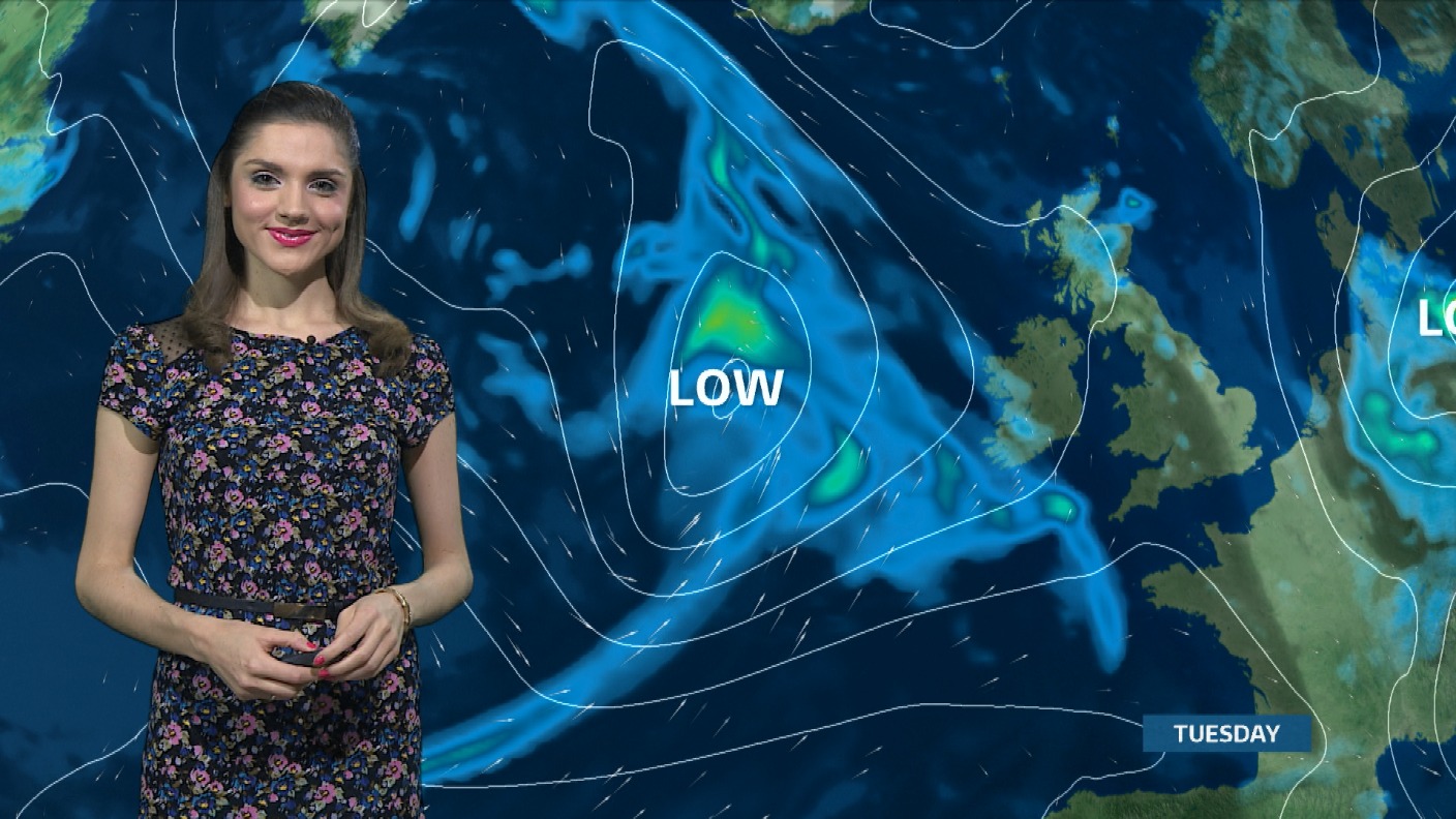 Anglia Weather: Cloudy with occasional light rain. Becoming drier and ...